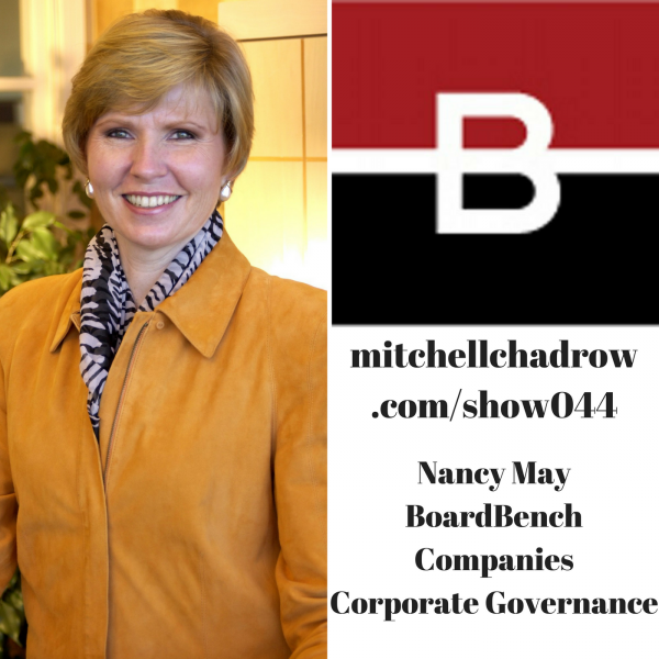 Corporate governance women directors Board Bench Entrepreneur Nancy May ...